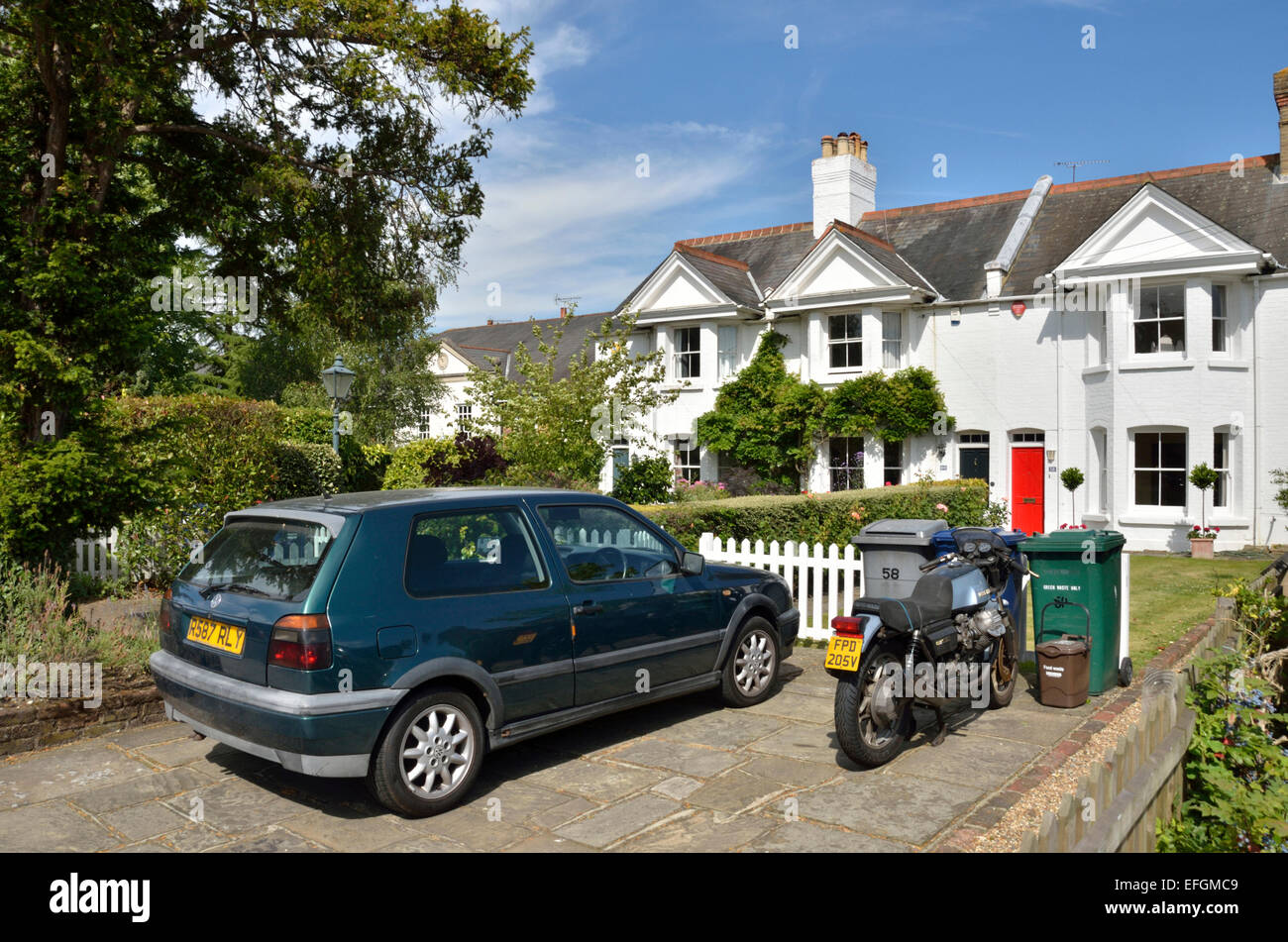 Properties in Hadley Highstone, Barnet, London, UK Stock Photo - Alamy