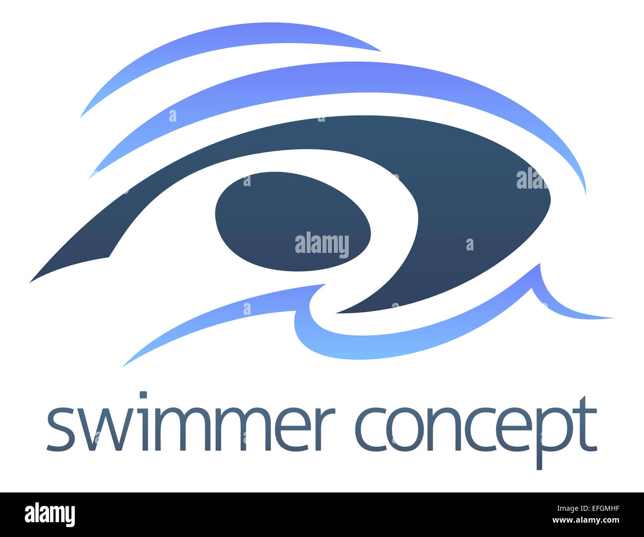 Swimmer vector vectors hi-res stock photography and images - Alamy