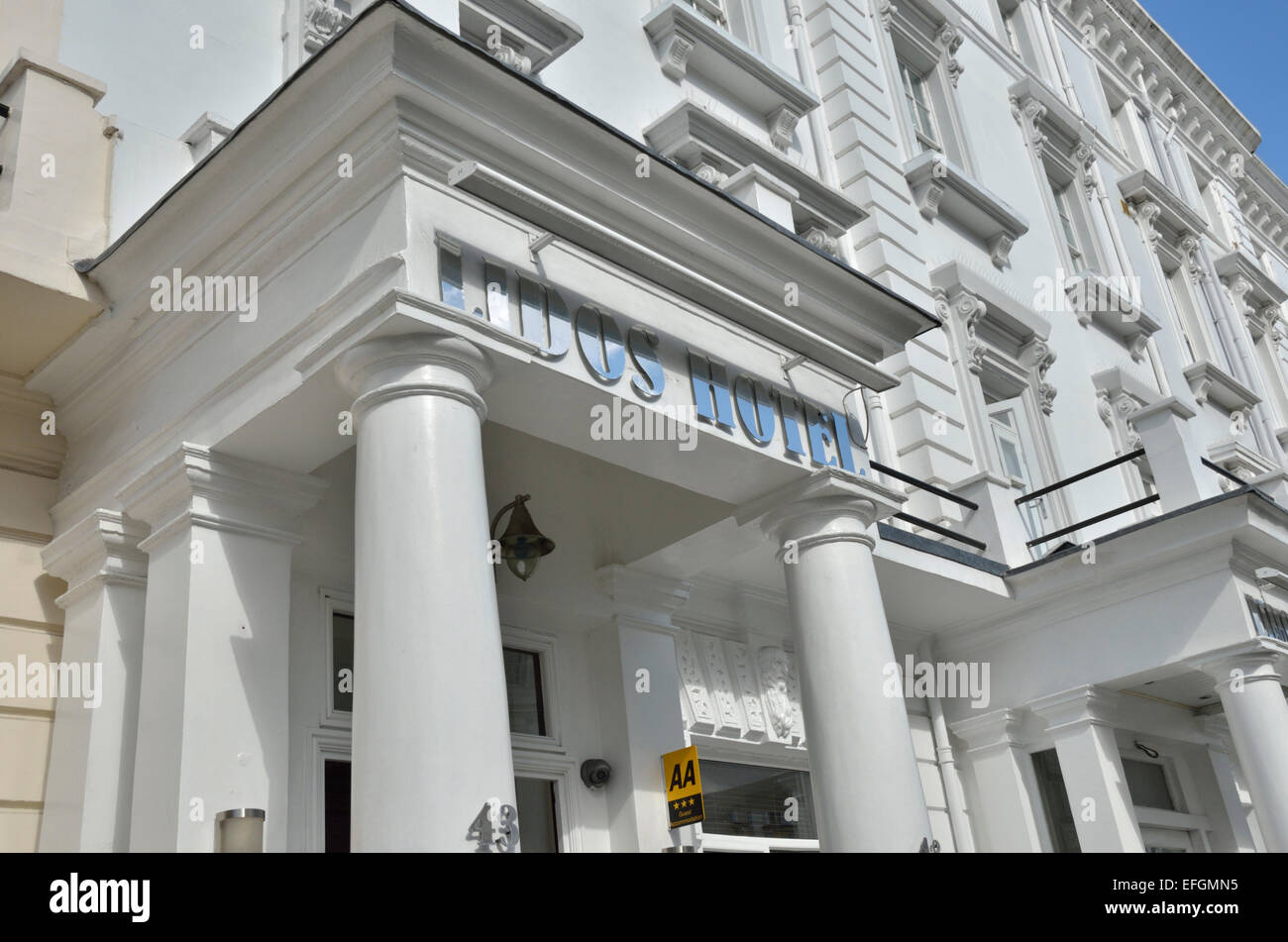 The Lidos Hotel in Pimlico, London, UK Stock Photo - Alamy