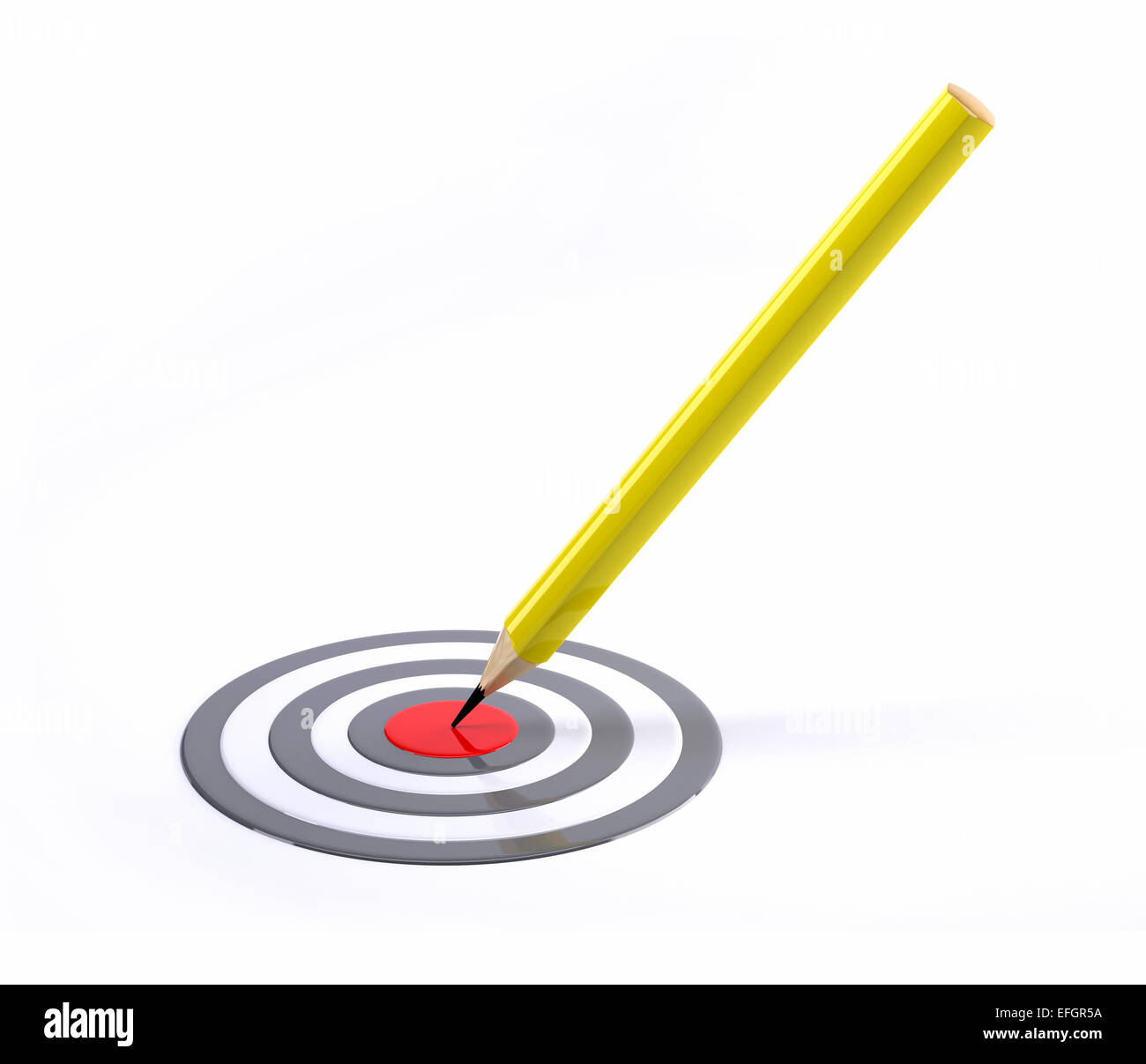 Cartoon target Cut Out Stock Images & Pictures - Alamy