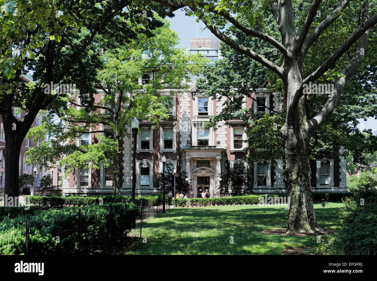 New York City, USA - JUNE 15, 2012: Lewisohn Hall att Columbia ...
