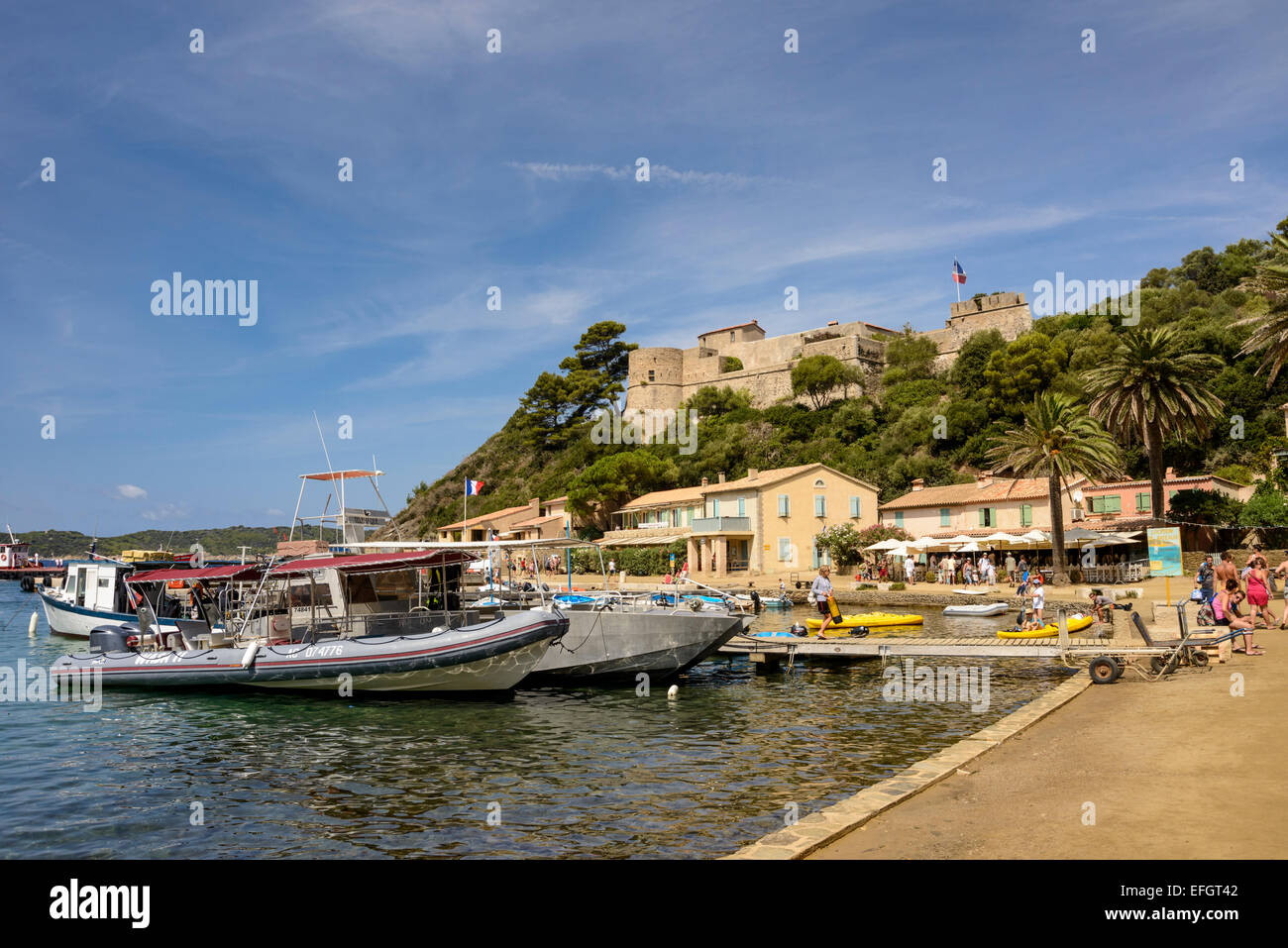 Port cros france park hi-res stock photography and images - Alamy
