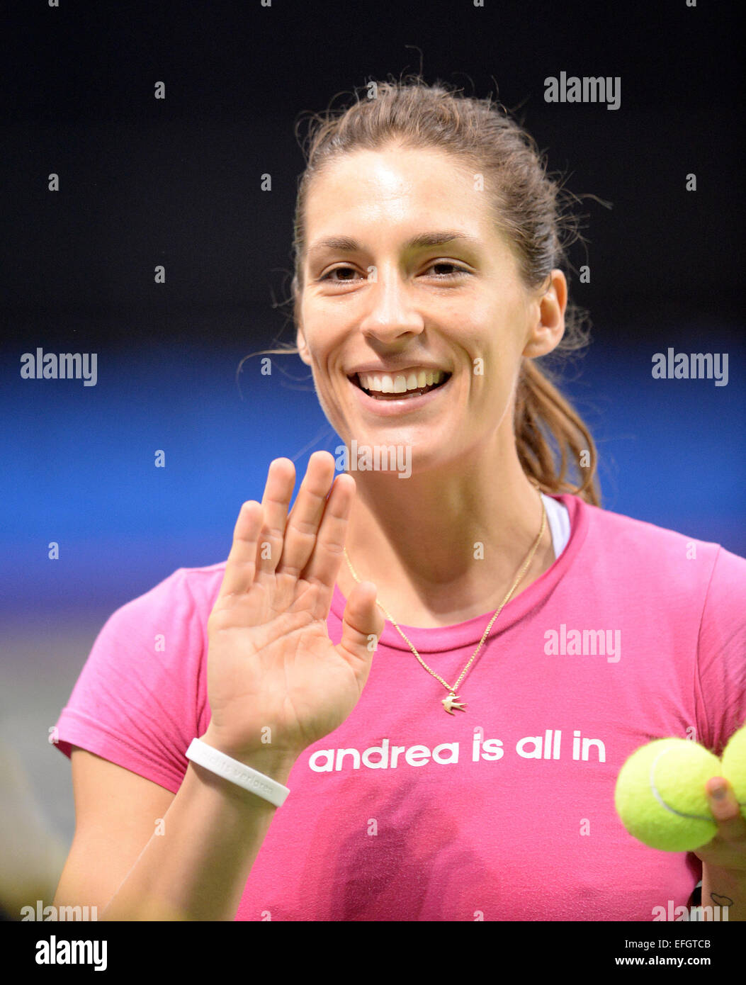 Andrea petkovic training hi-res stock photography and images - Alamy