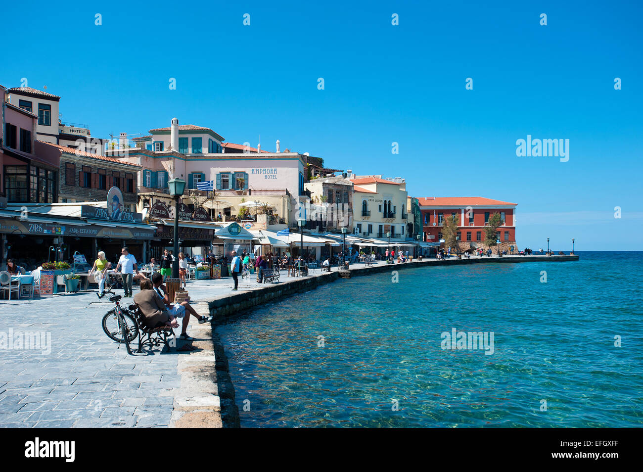 Chania crete hi-res stock photography and images - Alamy