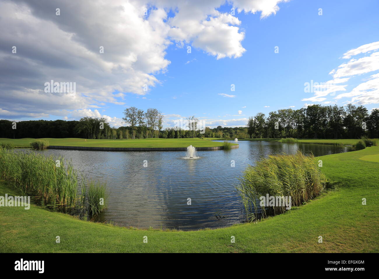 Beautiful pond hi-res stock photography and images - Alamy