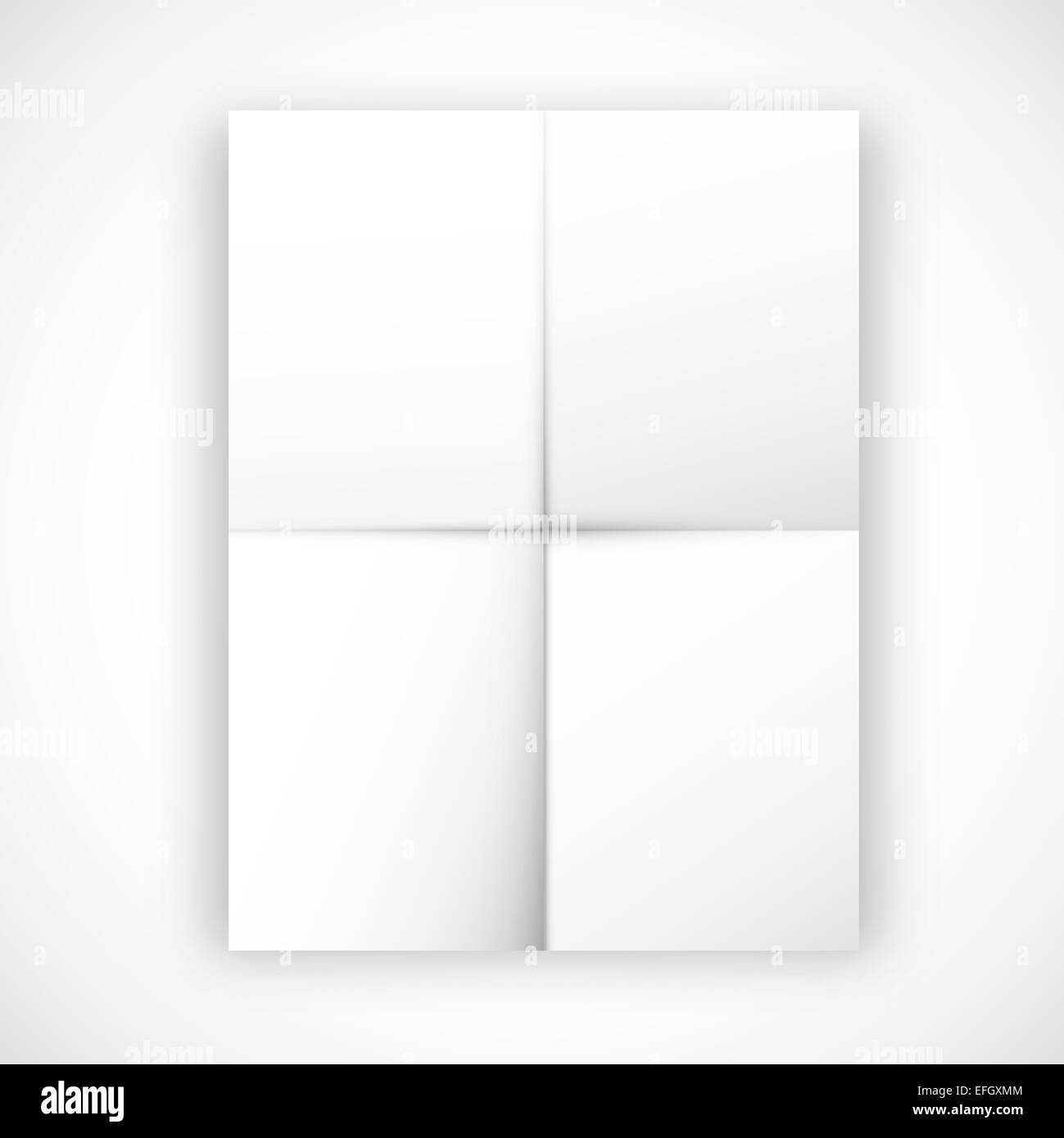 Folded paper texture blank hi-res stock photography and images - Alamy