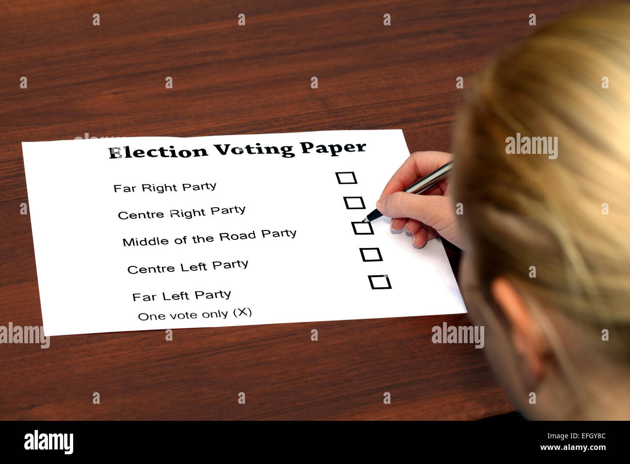 Eighteen voting hi-res stock photography and images - Alamy