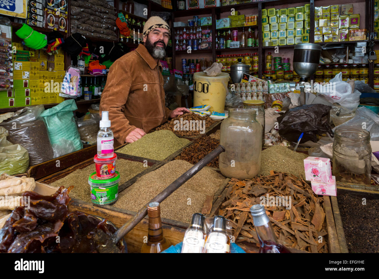 Tangier morocco grand socco market hi-res stock photography and images ...