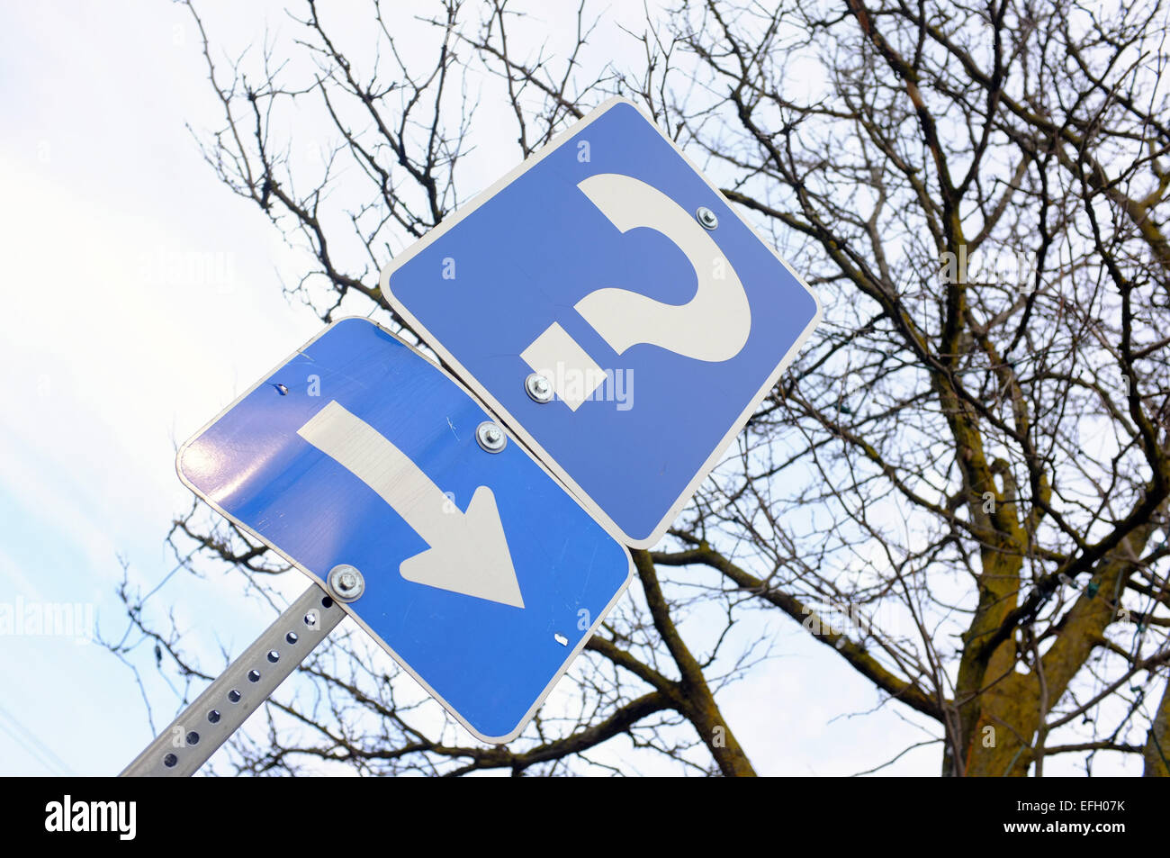 Uncertain sign hi-res stock photography and images - Alamy