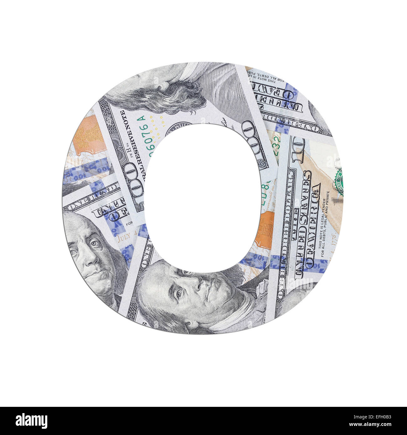 Alphabetic letter O Stock Photo - Alamy