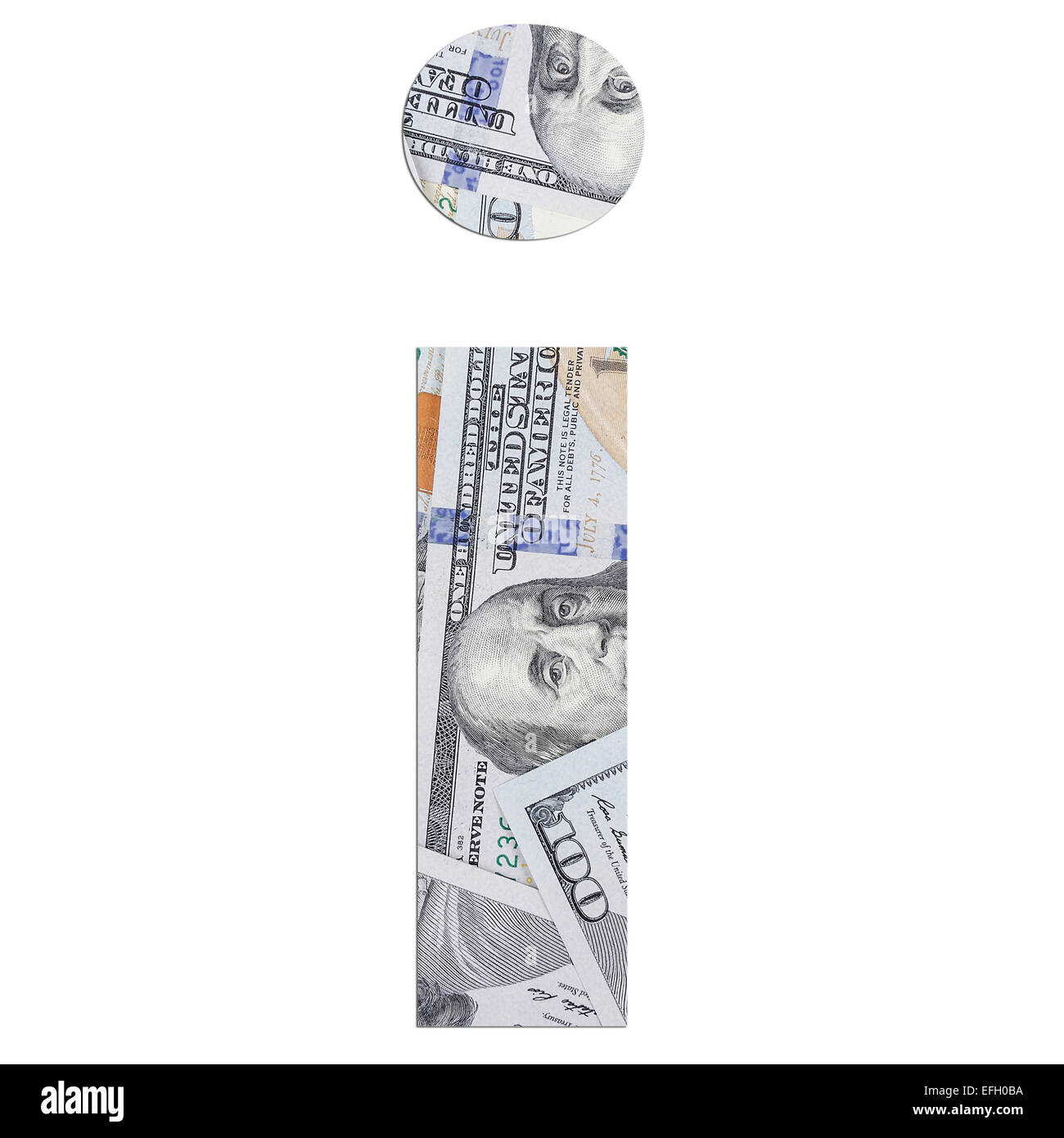 Alphabetic letter I Stock Photo - Alamy