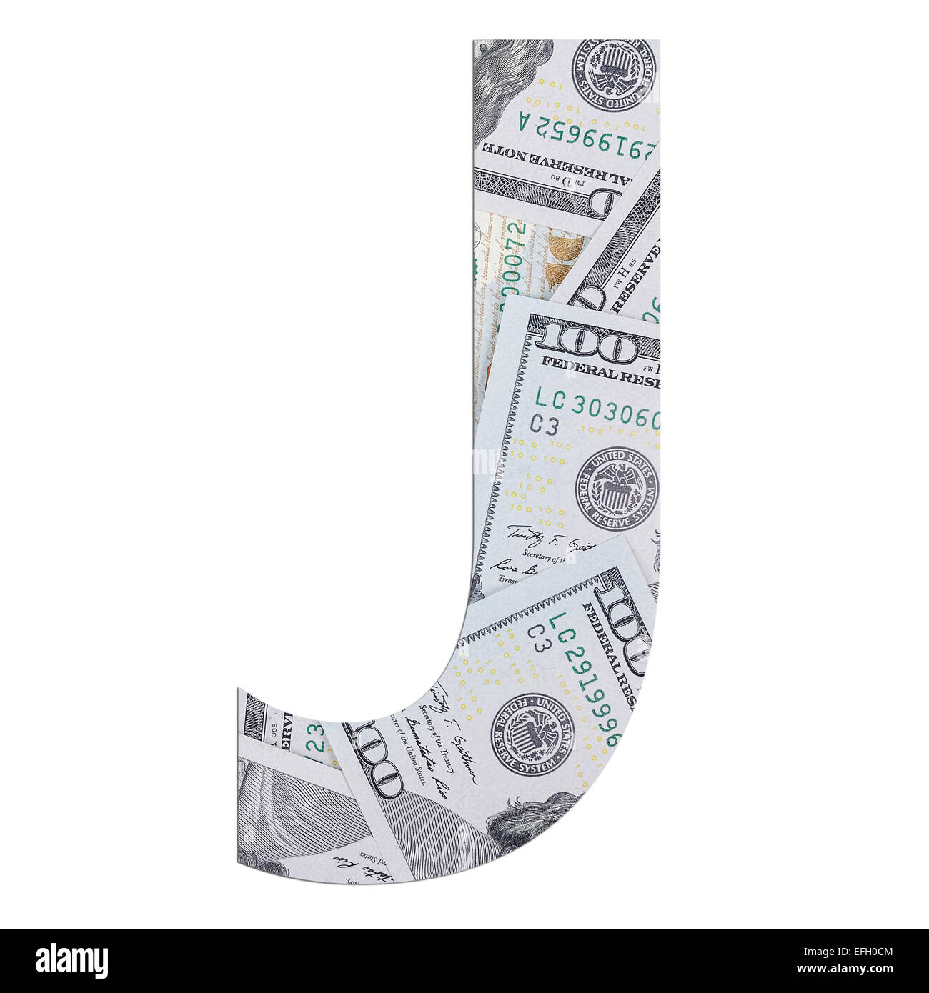 Alphabetic letter J Stock Photo - Alamy