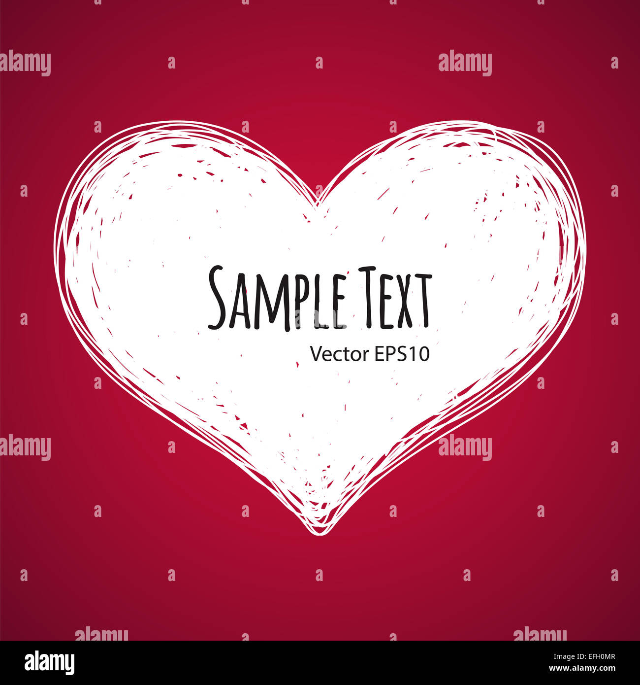 Red comic heart speech hi-res stock photography and images - Alamy