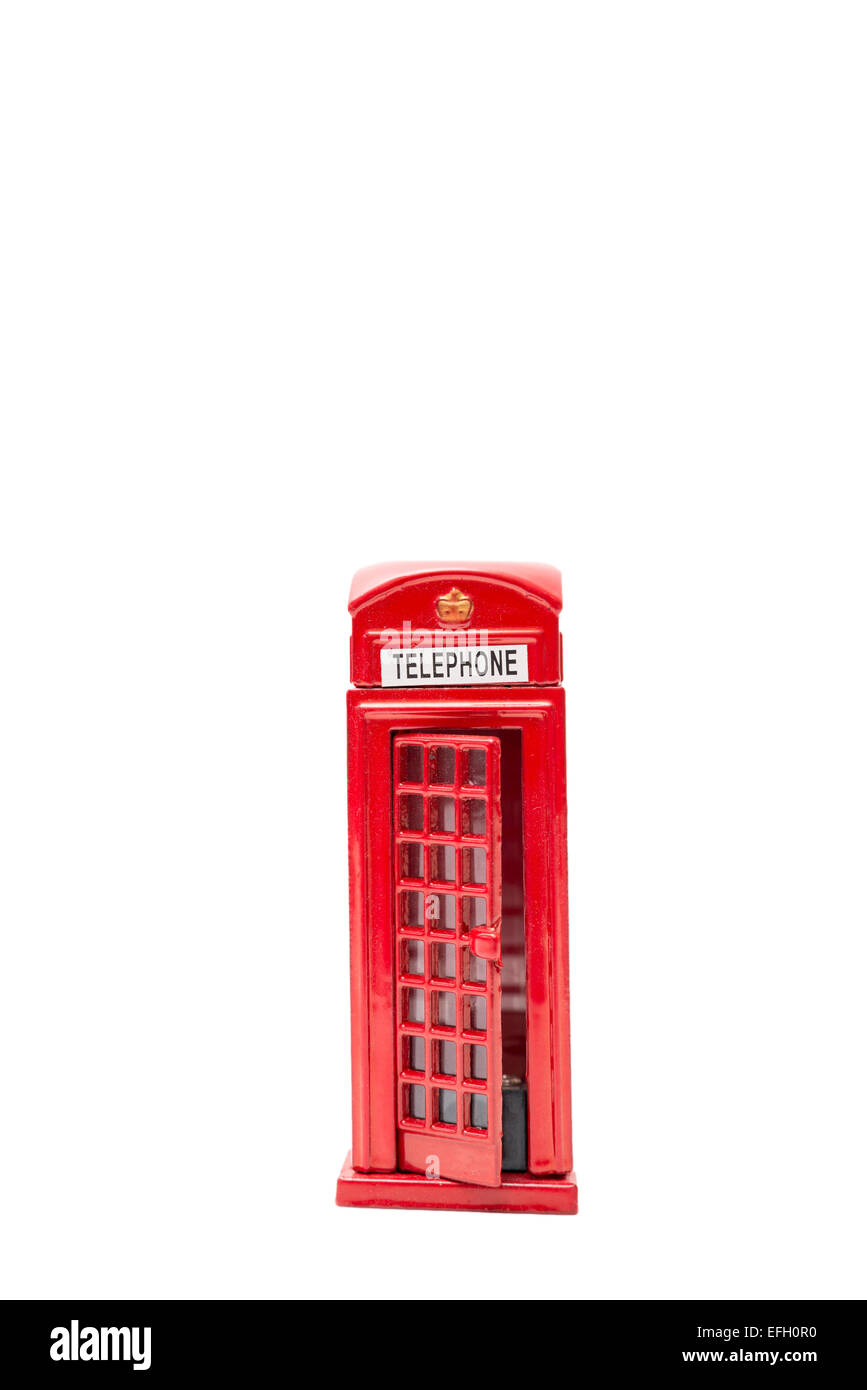 Classic london red telephone Cut Out Stock Images & Pictures - Alamy