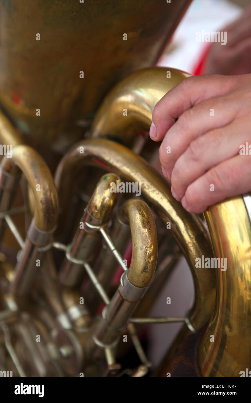 Marching tuba hi-res stock photography and images - Alamy