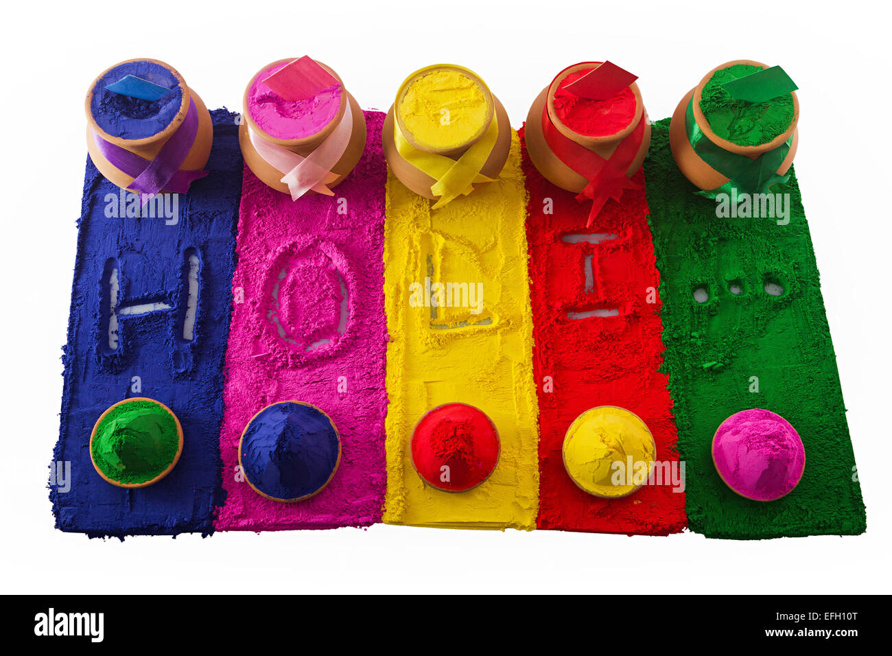 Holi card Cut Out Stock Images & Pictures - Alamy