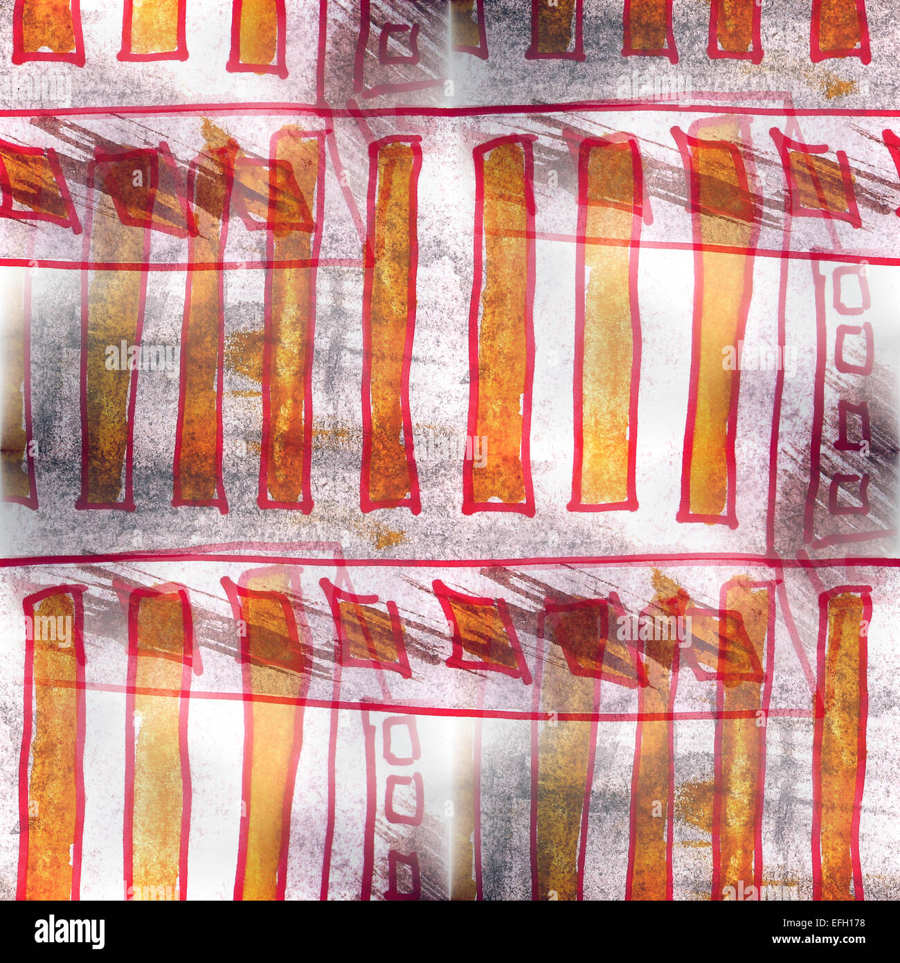 Mural background seamless pattern high-rise building background texture ...