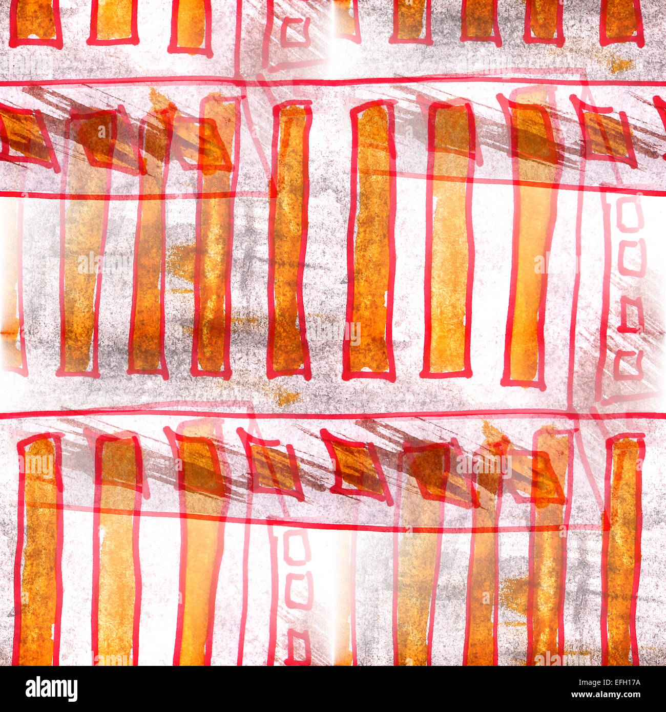 Mural background seamless pattern high-rise building background texture ...