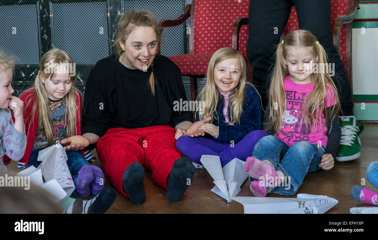 Play time at the Idno Theater, Annual Children's Festival, Reykjavik ...