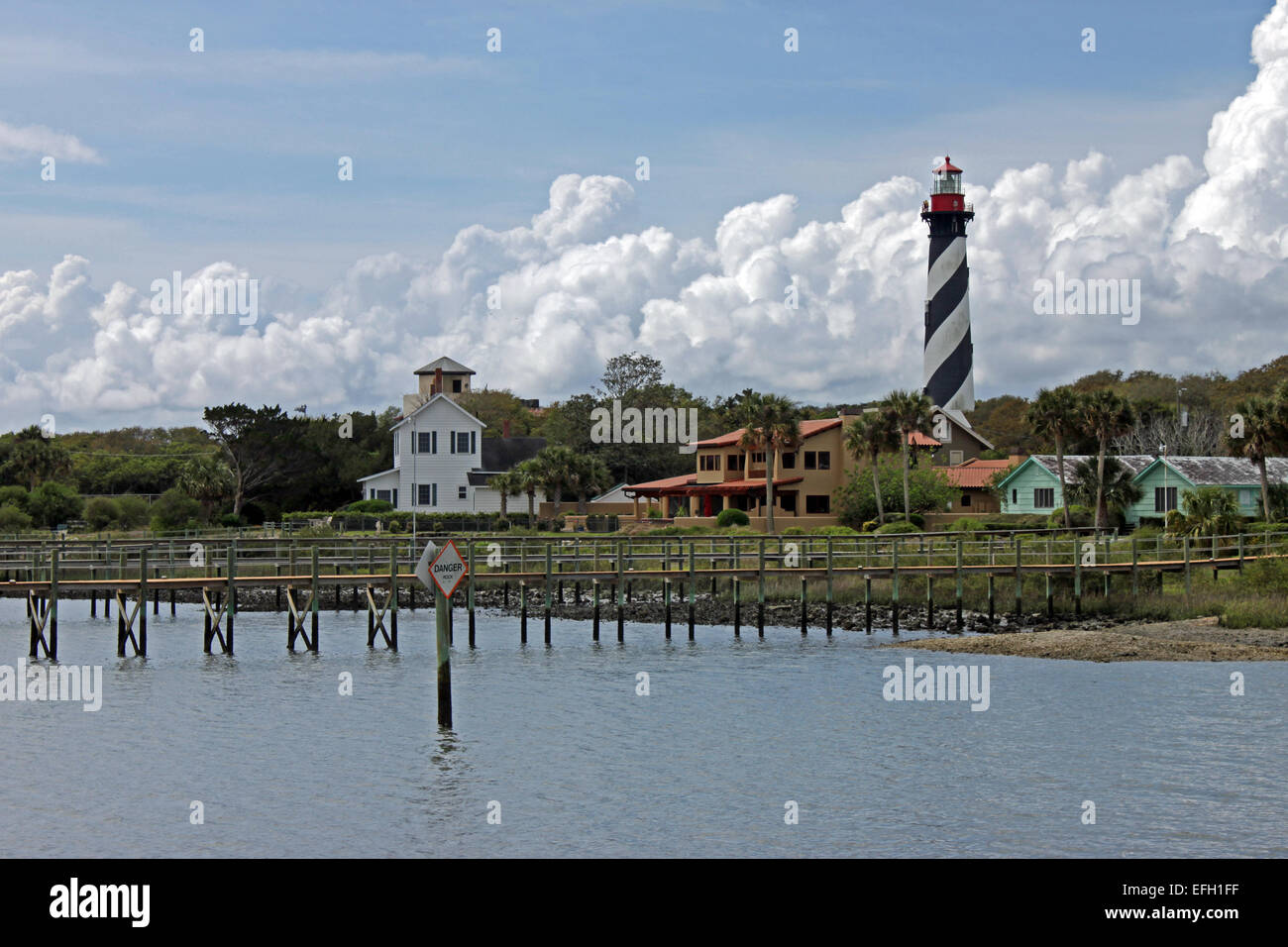 St Augustine Florida lighthouse Stock Photo - Alamy