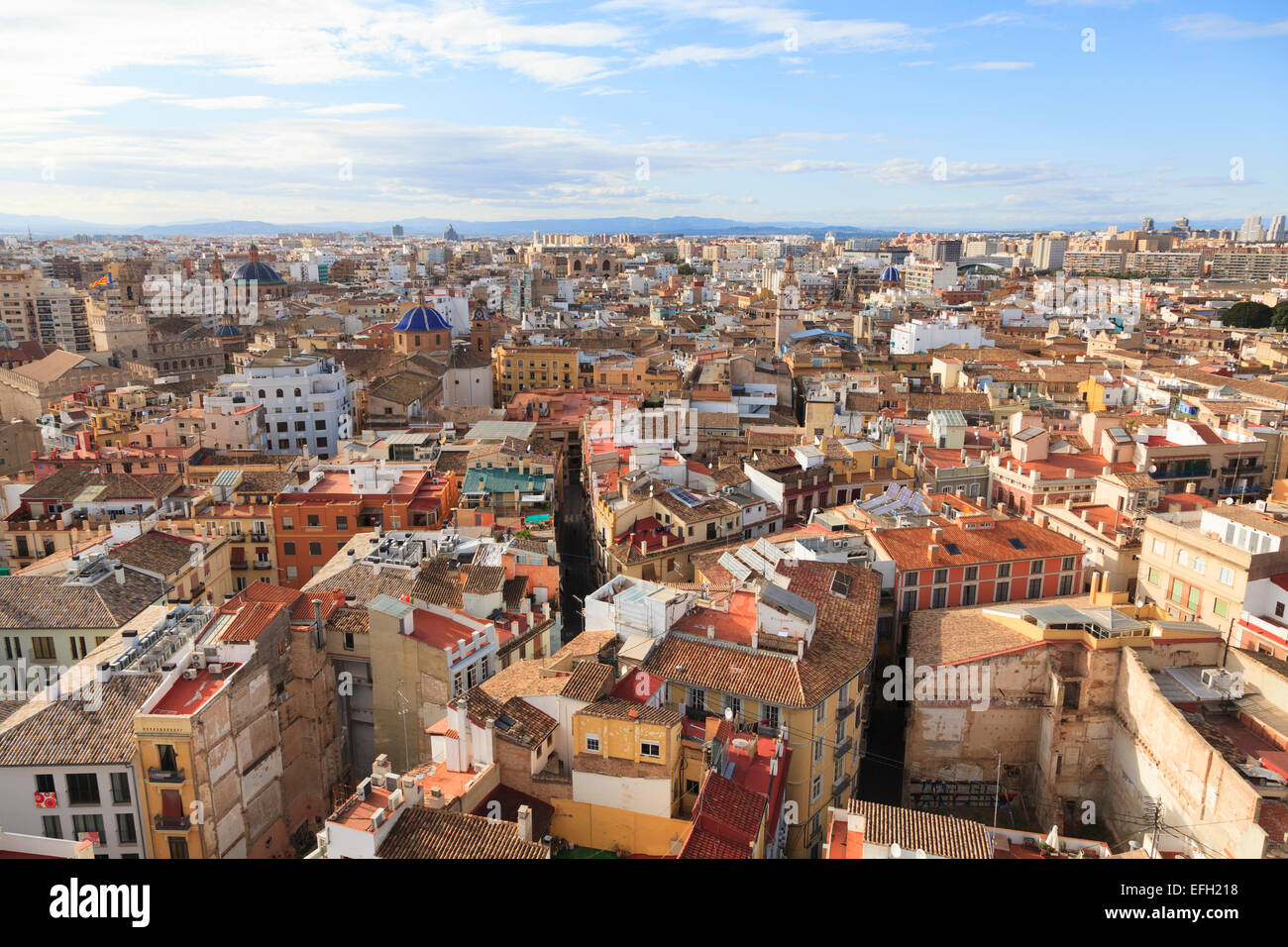 Beautiful panorama high above rooftops hi-res stock photography and ...