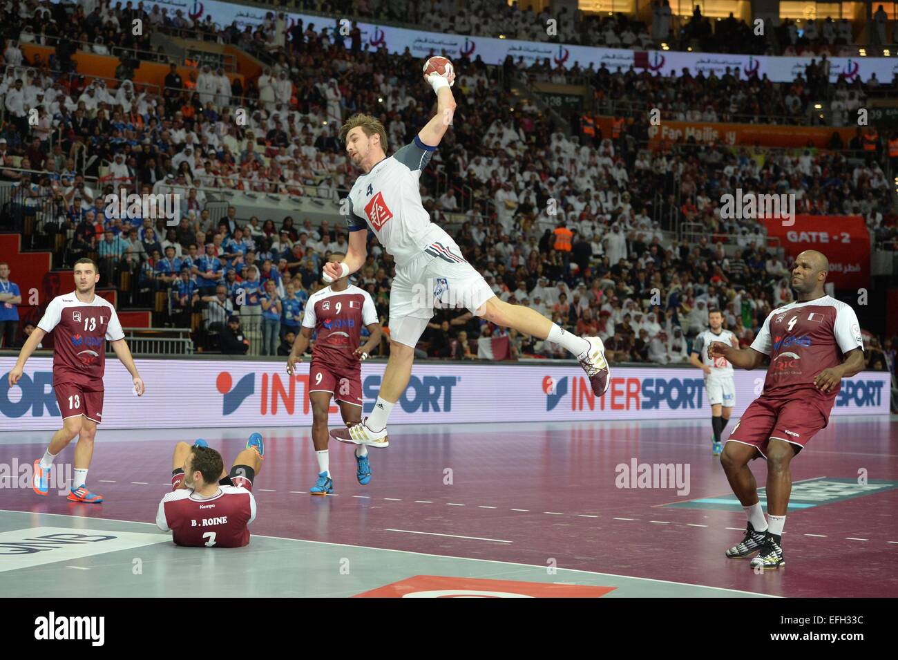 01.02.2015. Qatar, UAE. IHF Mens World Championships Handball final ...