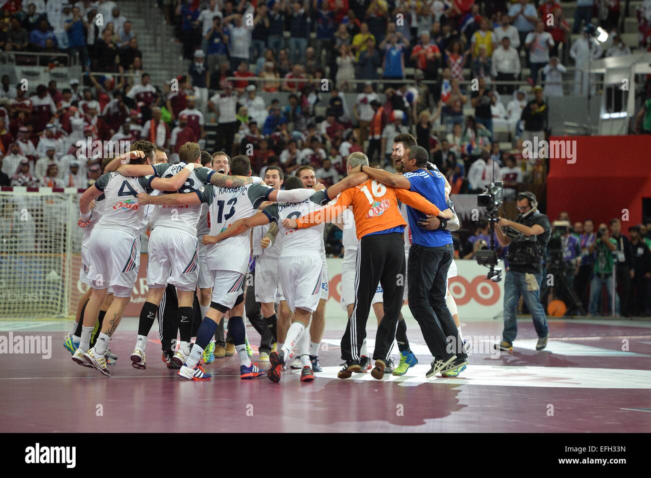 Uae handball team hi-res stock photography and images - Alamy