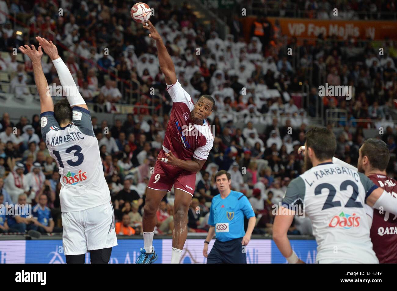 01.02.2015. Qatar, UAE. IHF Mens World Championships Handball final ...