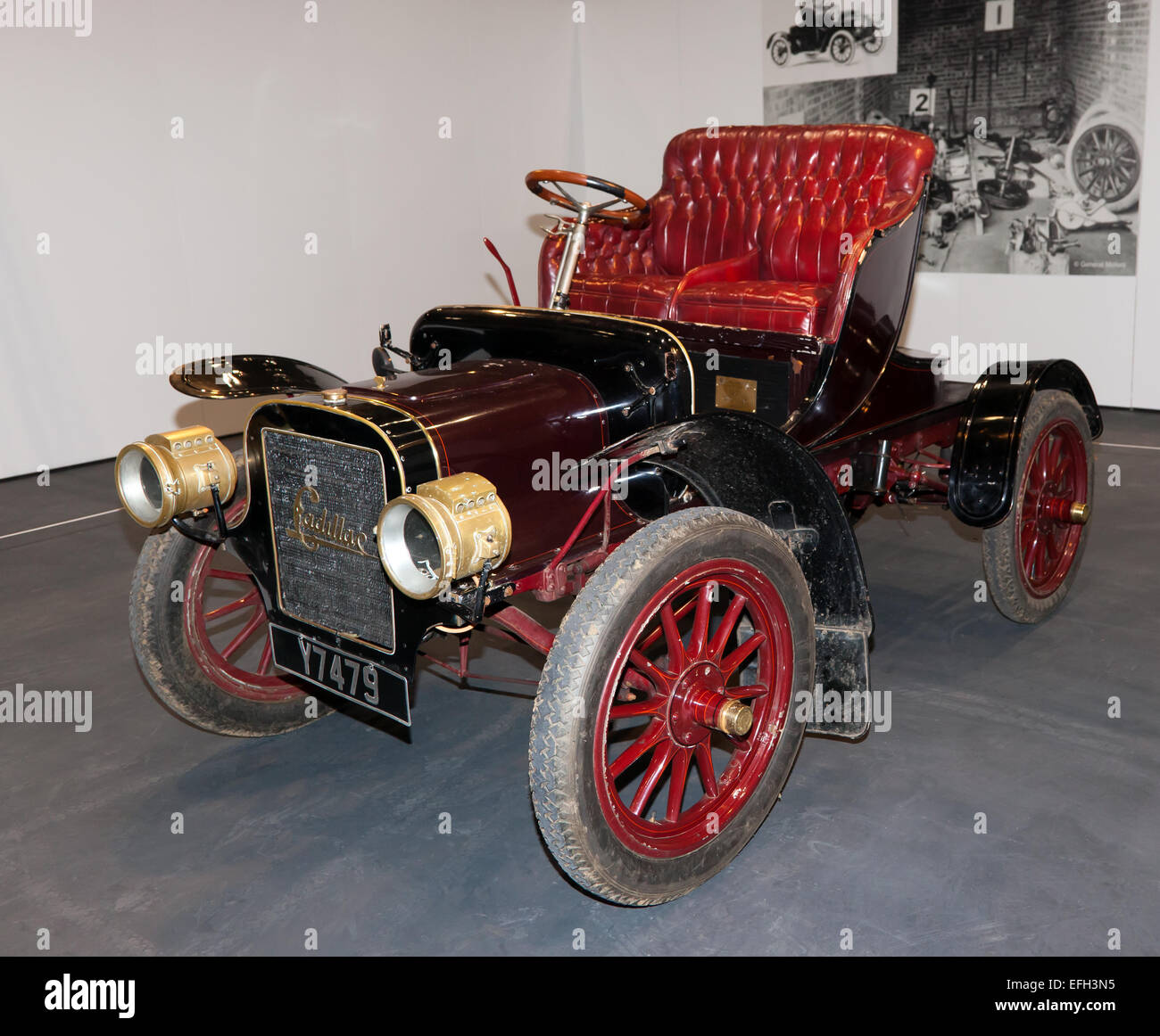 A 1906 Cadillac Model K, on display in James May's 'Cars that Changed ...