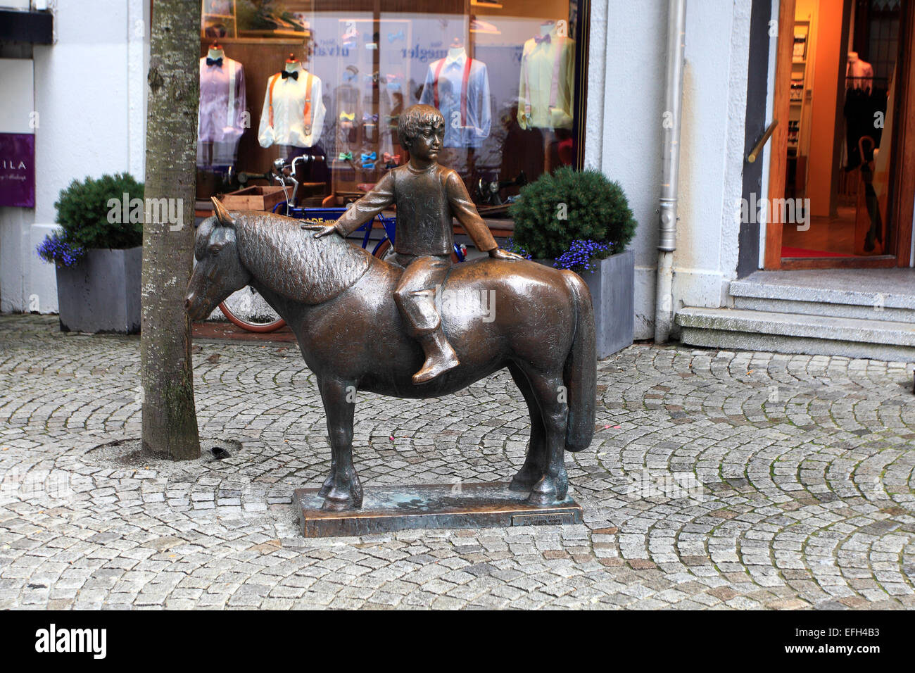 Boy with a horse hi-res stock photography and images - Alamy