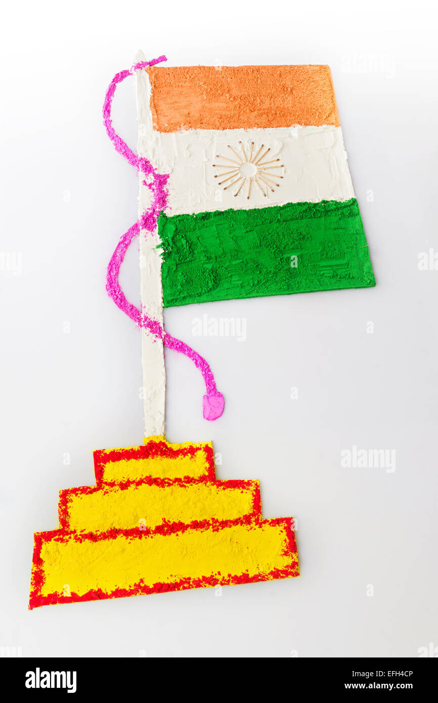 Indian Festival Holi Flag High Resolution Stock Photography and Images ...