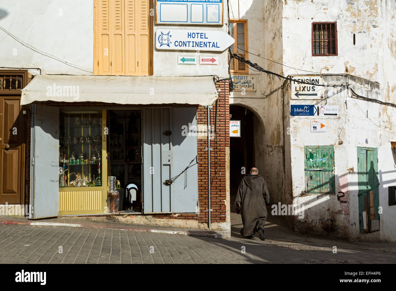 The Medina,Tangier, Morocco Stock Photo - Alamy