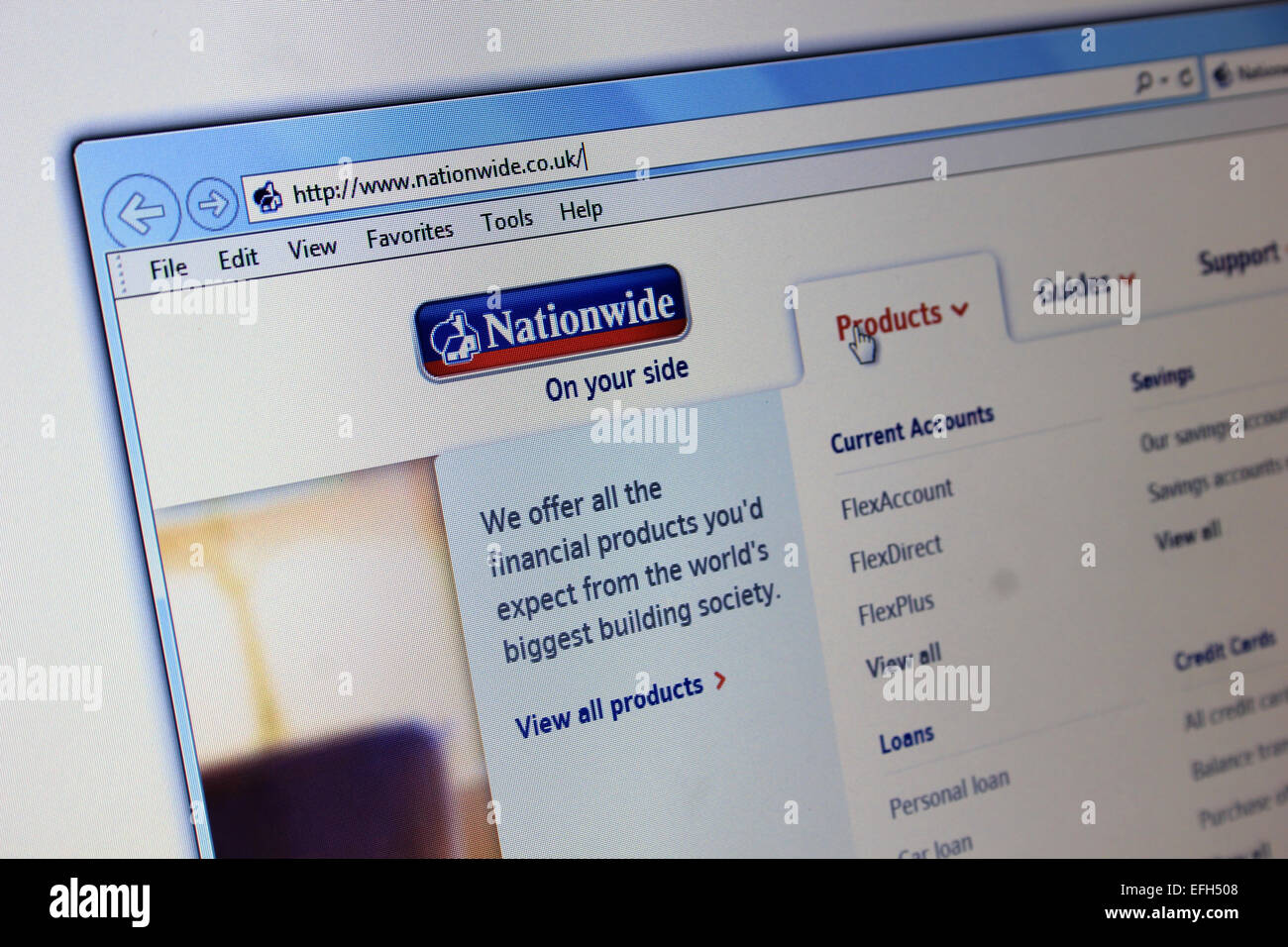 Nationwide online banking hi-res stock photography and images - Alamy