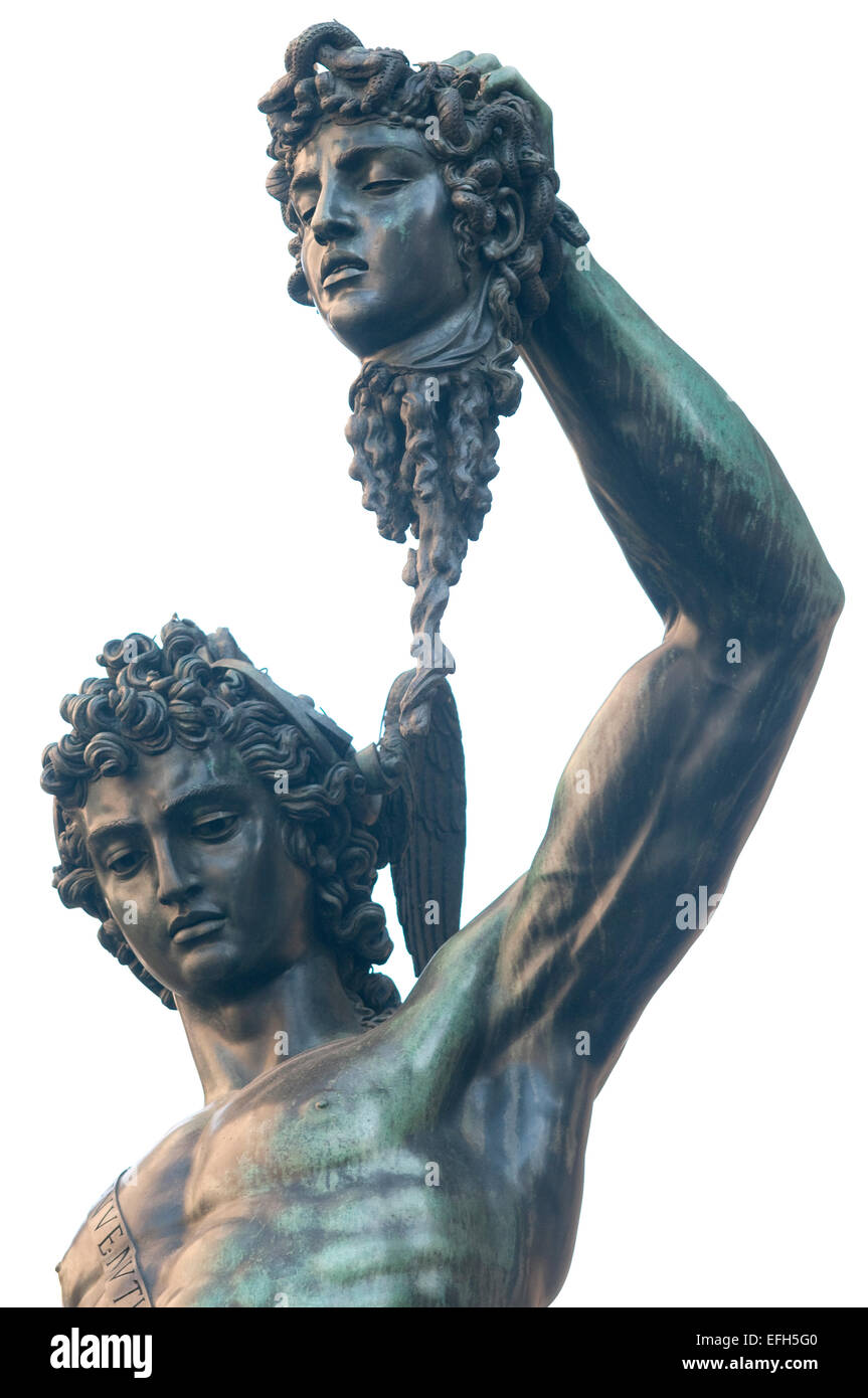 Perseus medusa statue copy hi-res stock photography and images - Alamy