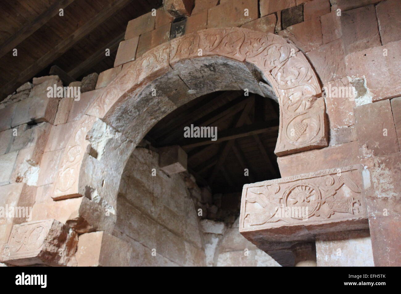 The Visigothic church of Santa María de Lara Stock Photo - Alamy