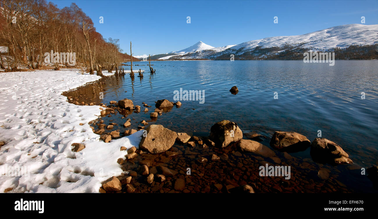 schiehallion from Loch Rannoch, Perthshire Stock Photo - Alamy