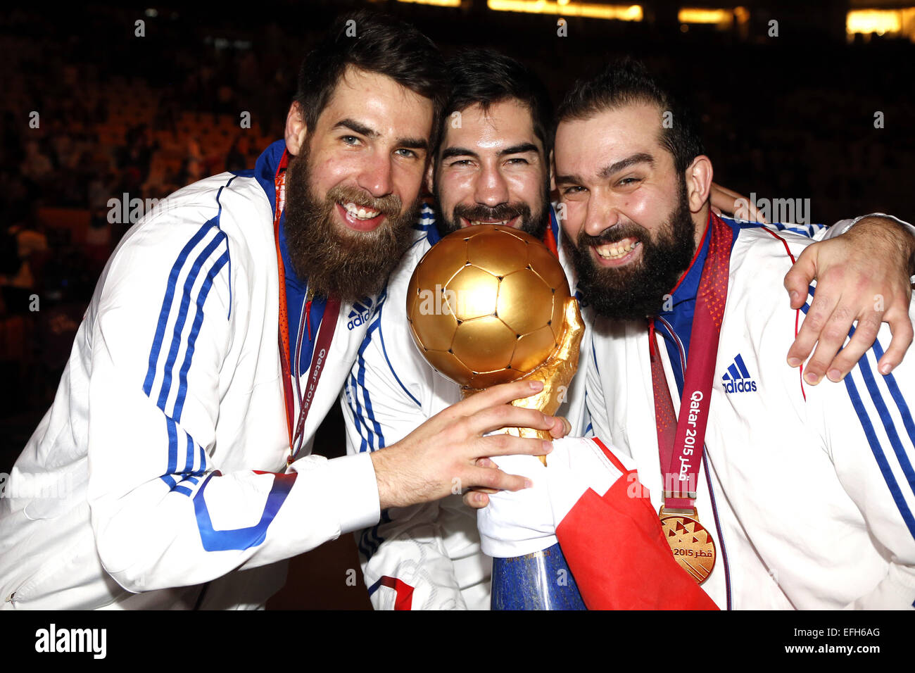 Mens world championship handball winners hi-res stock photography and ...
