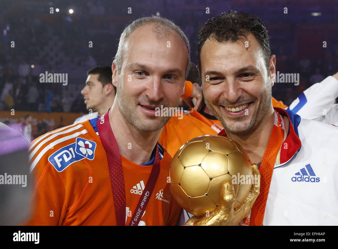 Mens world championship handball winners hi-res stock photography and ...