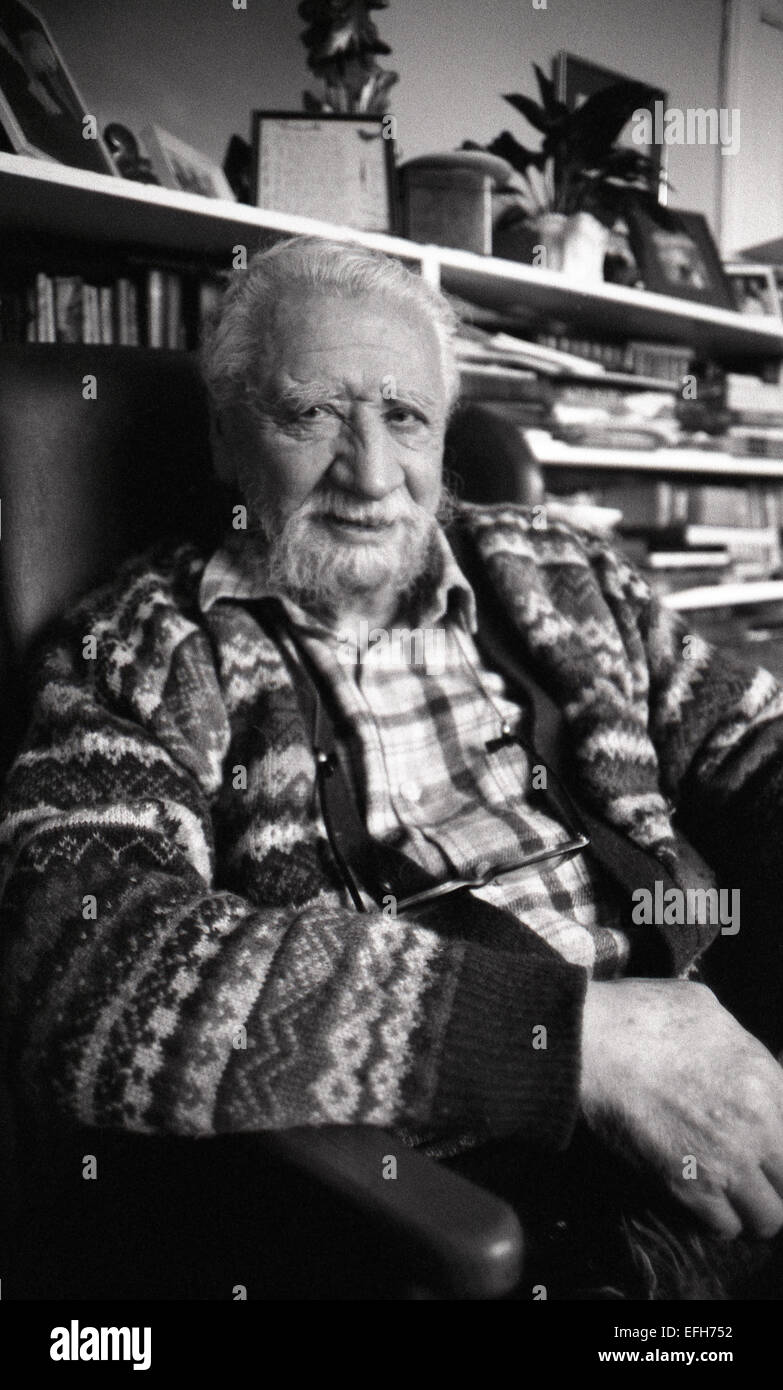 Tom Scott, writer, poet & editor 1994 Photograph by marc marnie WORLD ...