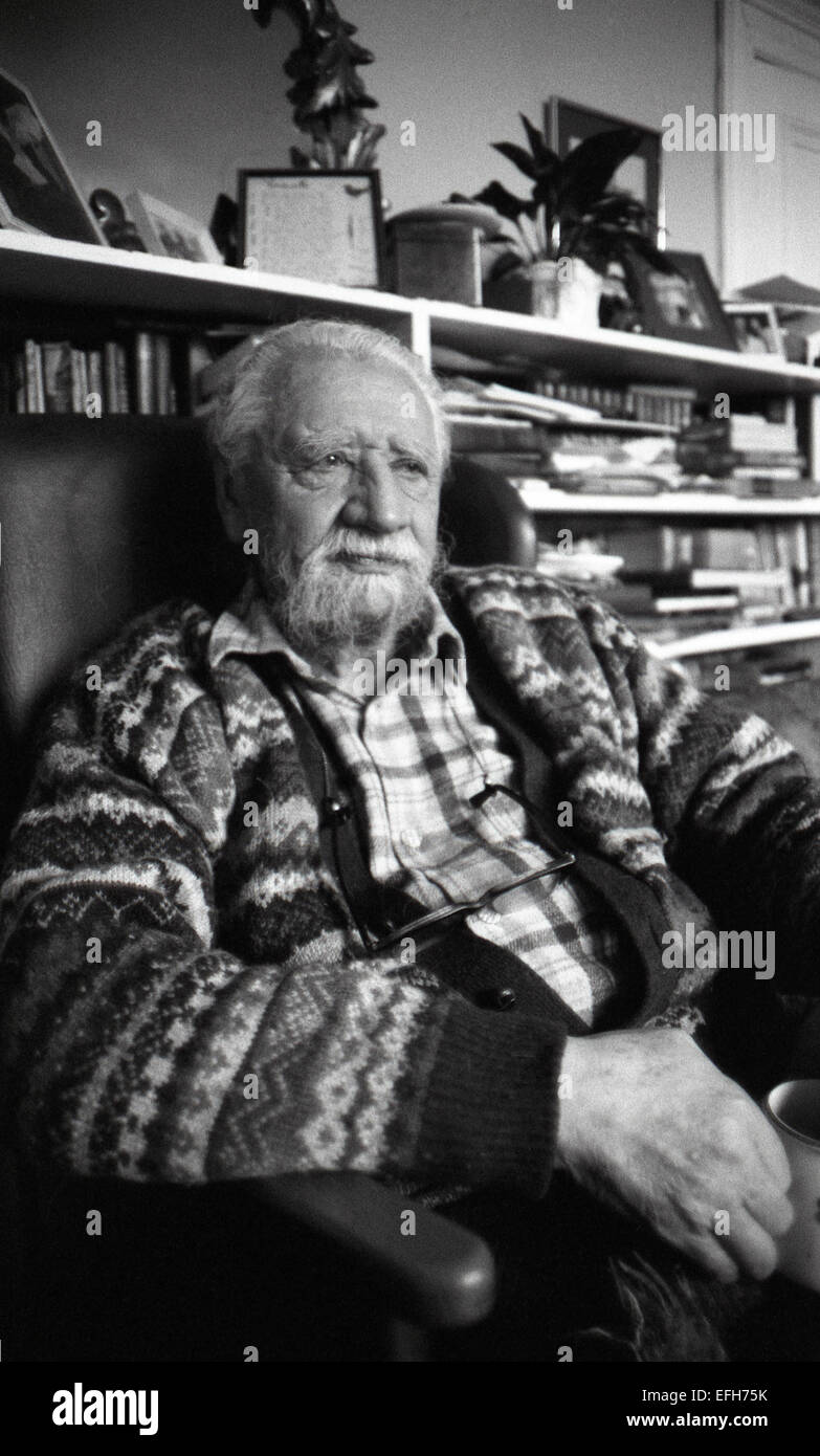 Tom Scott, writer, poet & editor 1994 Photograph by marc marnie WORLD ...