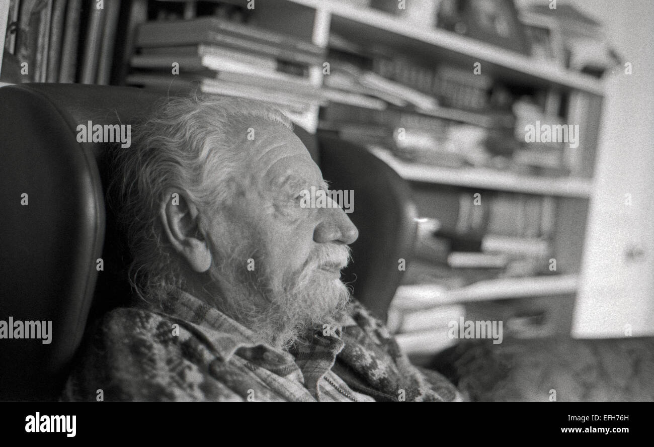 Tom Scott, writer, poet & editor 1994 Photograph by marc marnie WORLD ...