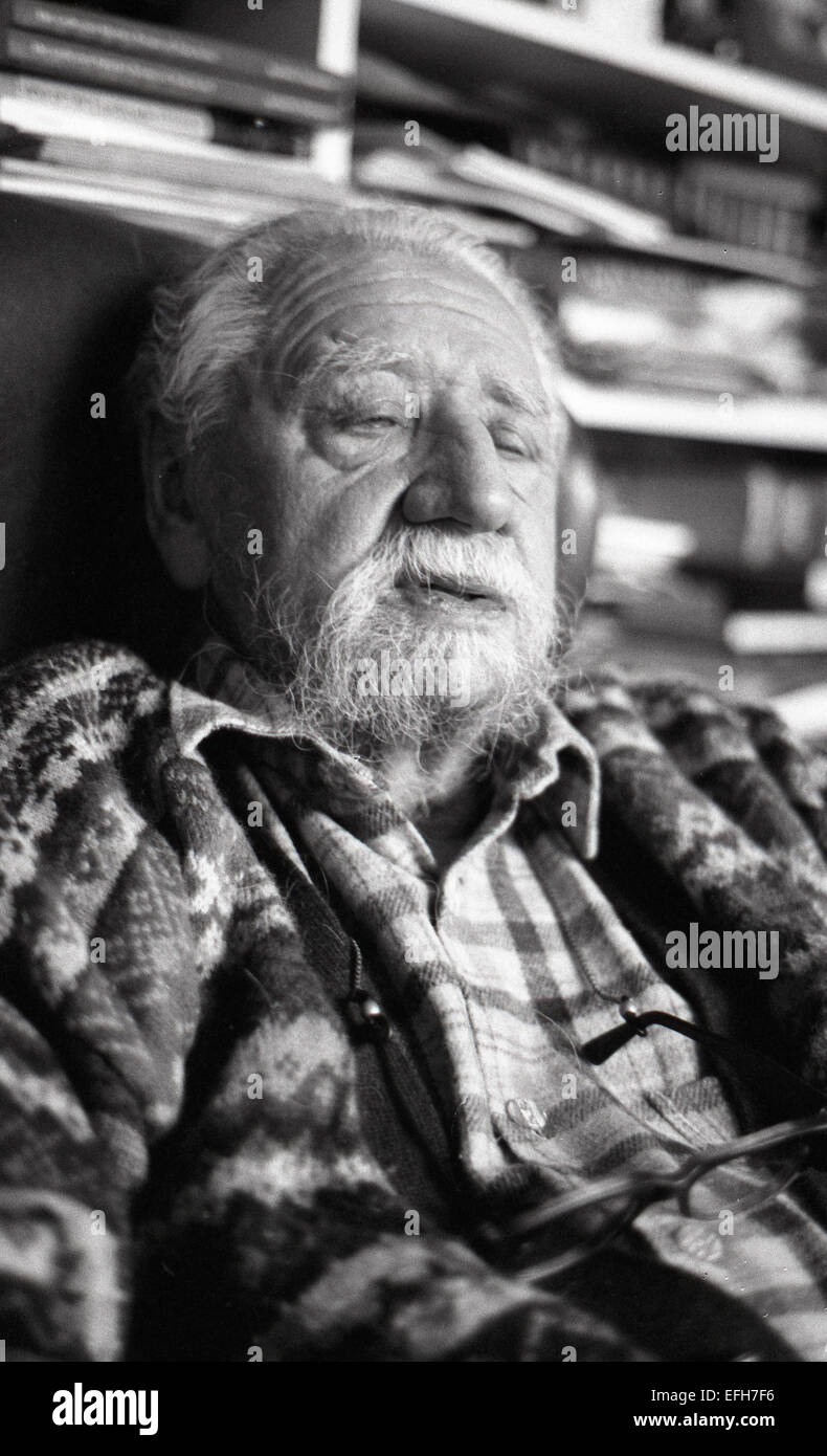 Tom Scott, writer, poet & editor 1994 Photograph by marc marnie WORLD ...