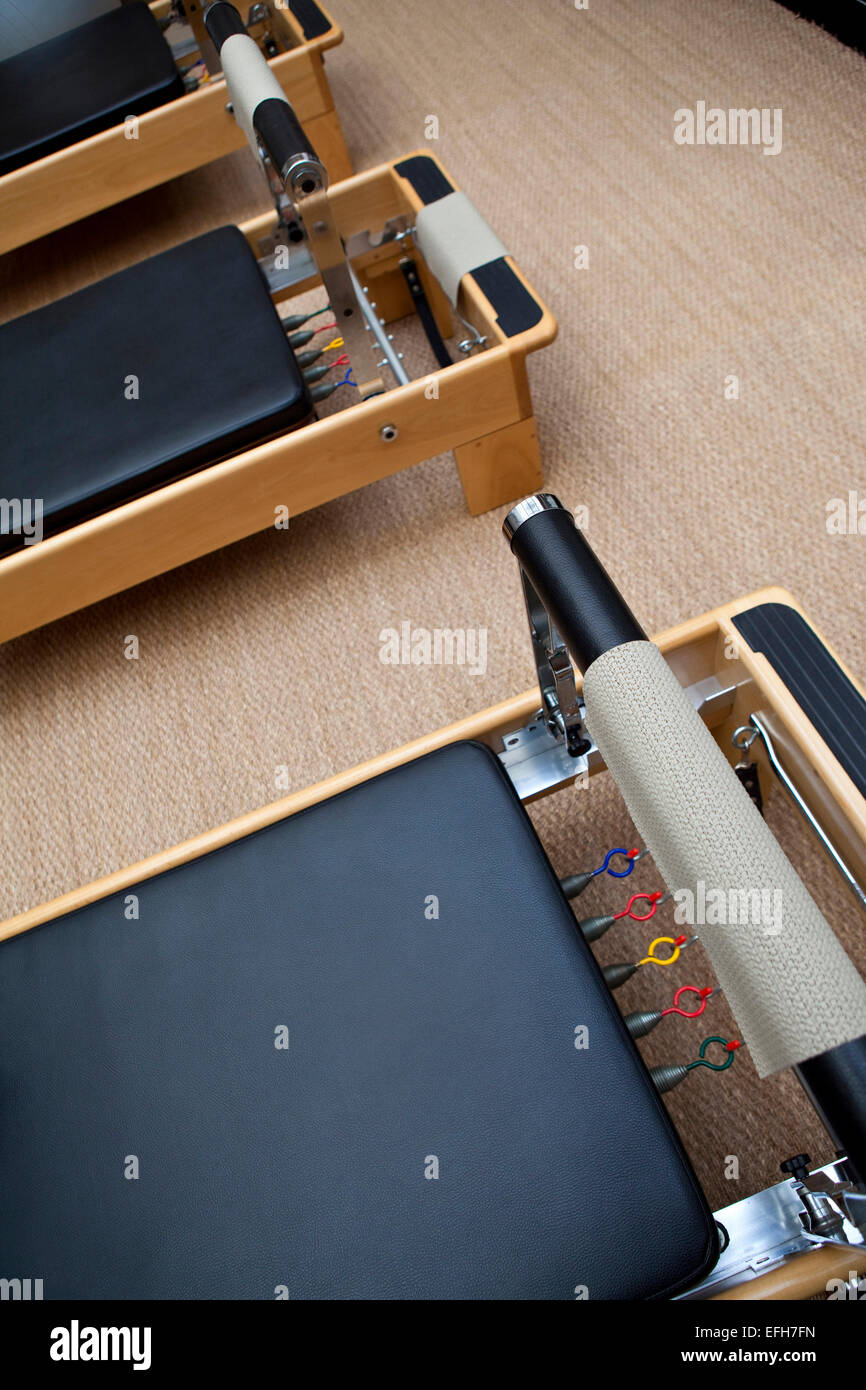 Stylish equipment in a gym Stock Photo - Alamy