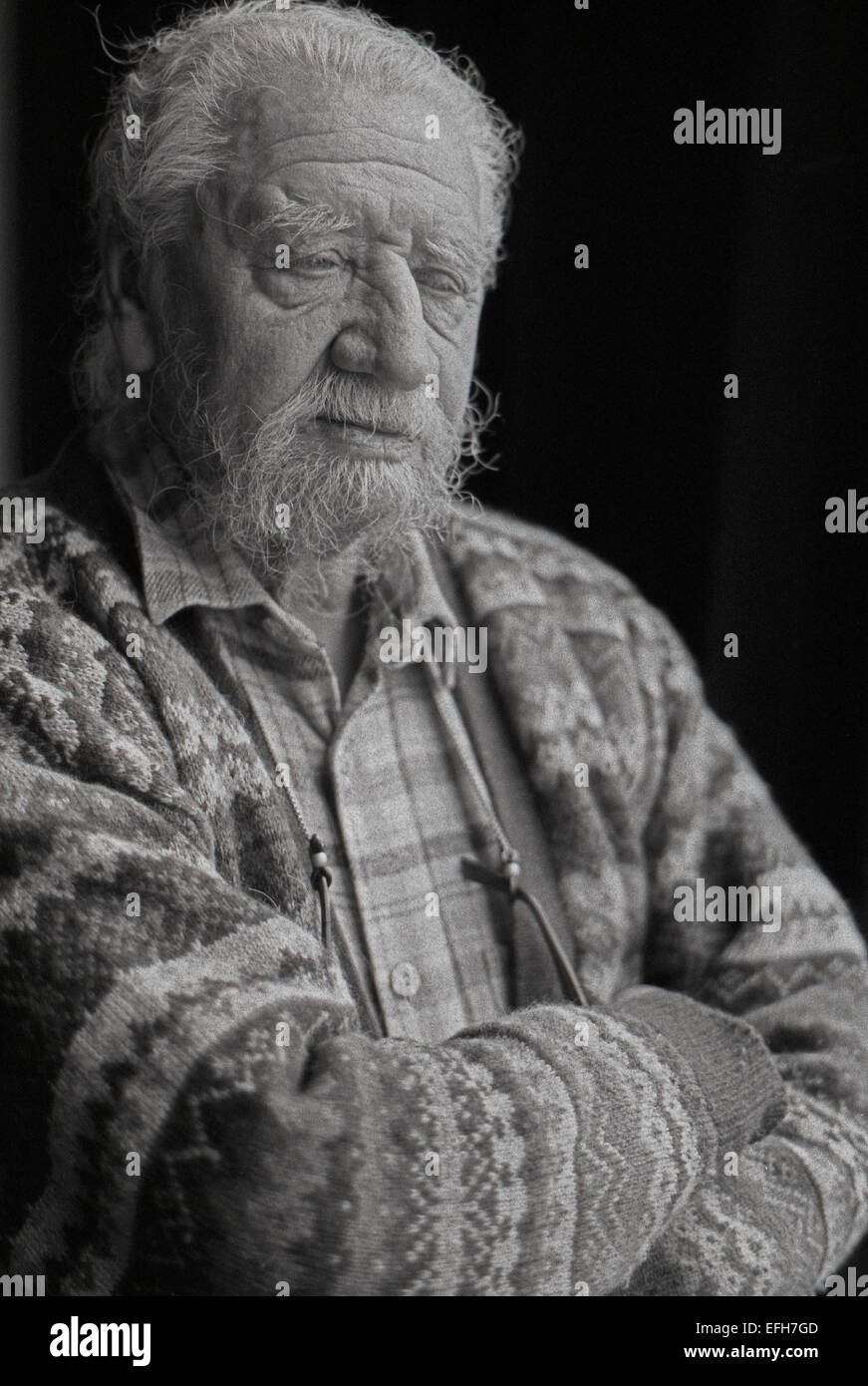 Tom Scott, writer, poet & editor 1994 Photograph by marc marnie WORLD ...