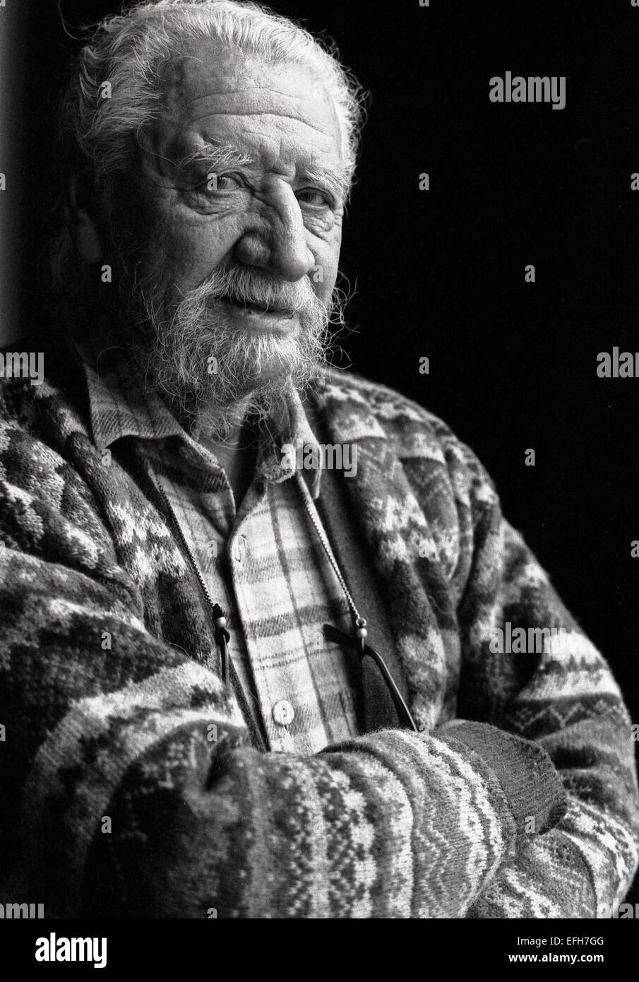 Tom Scott, writer, poet & editor 1994 Photograph by marc marnie WORLD ...