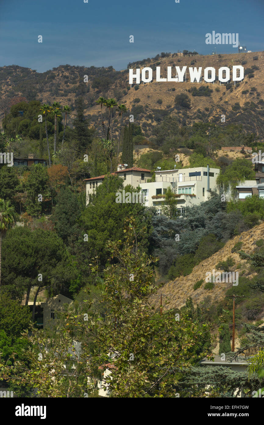 Hollywood sign mount lee hi-res stock photography and images - Alamy