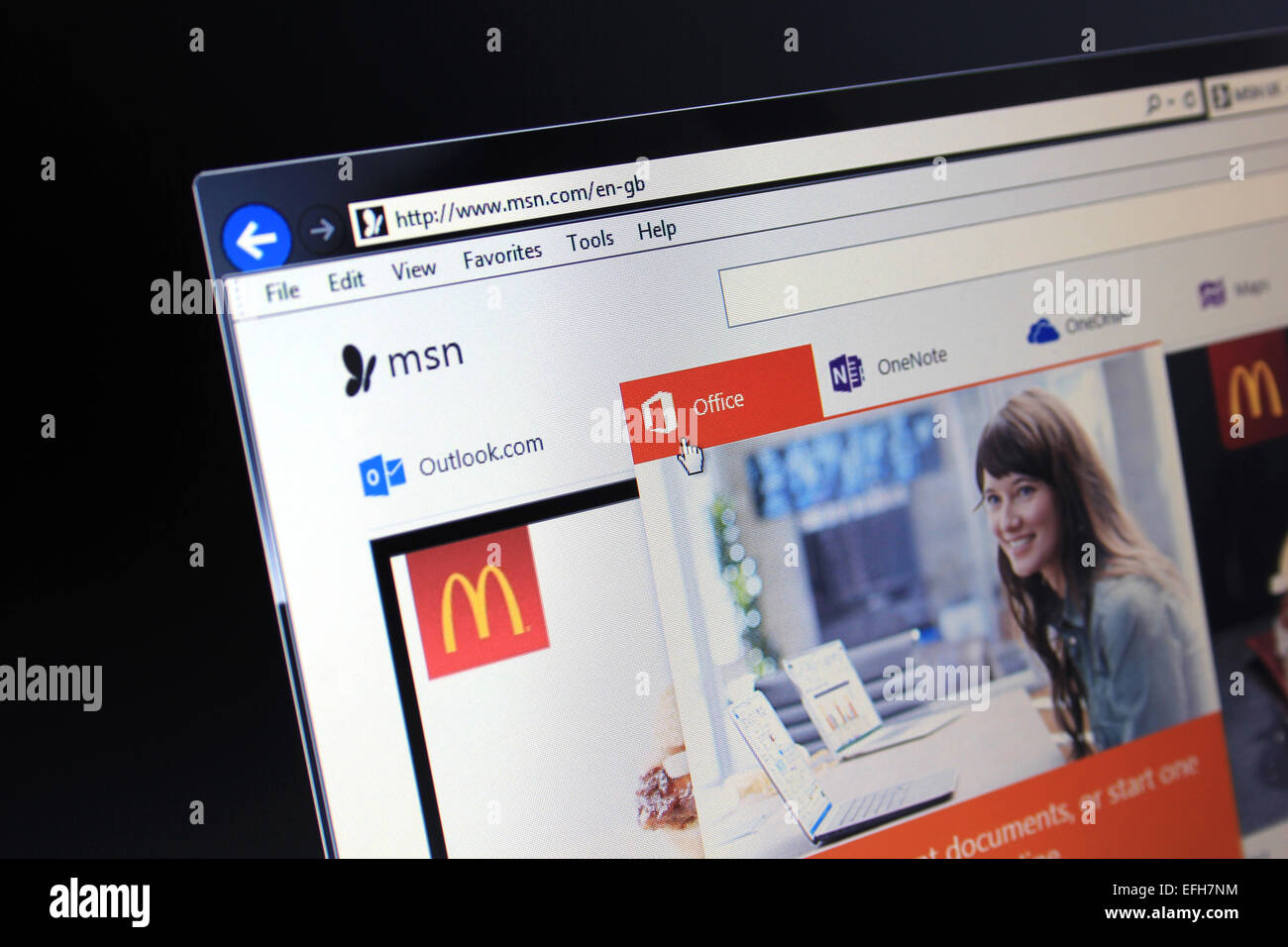 Msn hi-res stock photography and images - Alamy