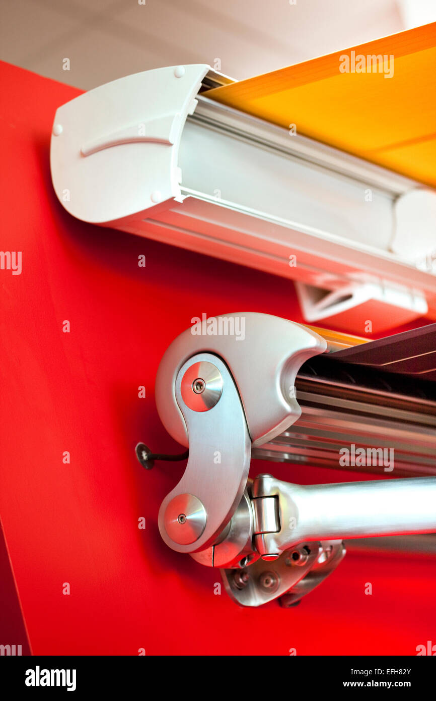 Close up of the mechanism of blinds Stock Photo - Alamy