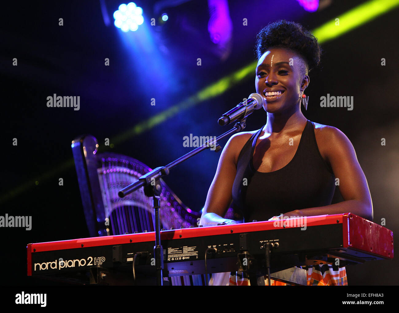 Camp Bestival 2014 - Day 2 Featuring: Laura Mvula Where: Dorset, United ...