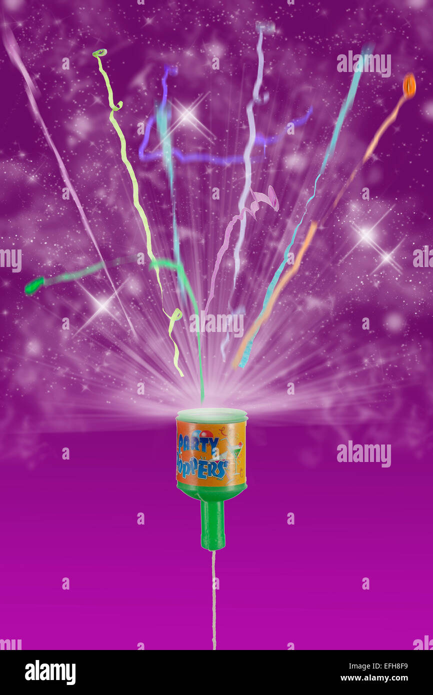 Party popper hi-res stock photography and images - Alamy